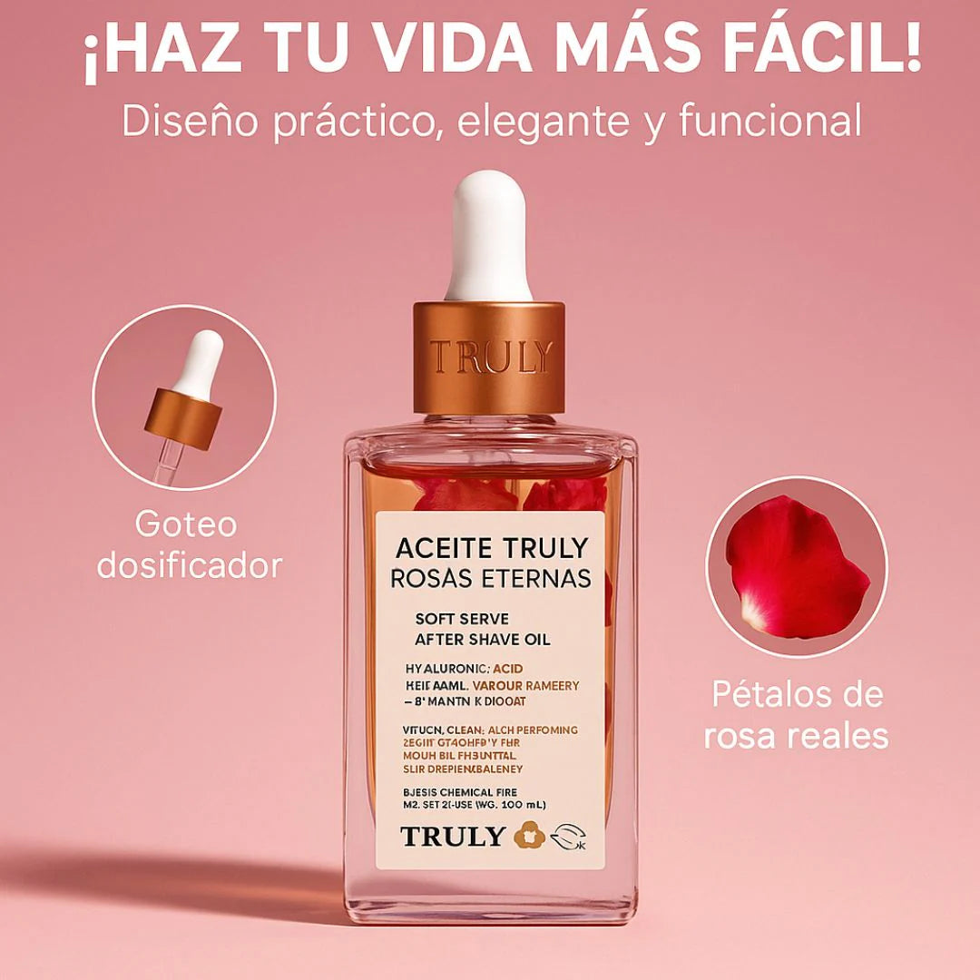 ACEITE TRULY BEAUTY - Piel Suave y Olorosa Después del Afeitado🌸 ...